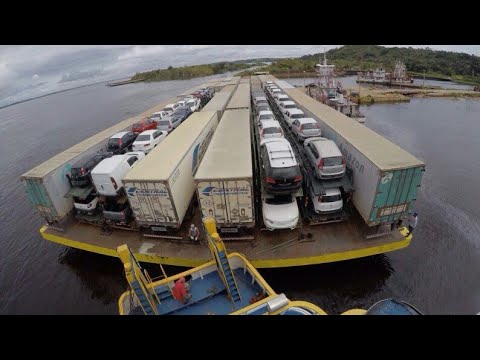 DE BELEM PARA MANAUS NO RIO AMAZONAS - YouTube