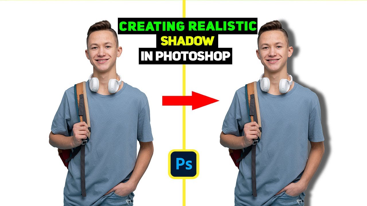 How to create realistic shadow in photoshop 2025 - YouTube
