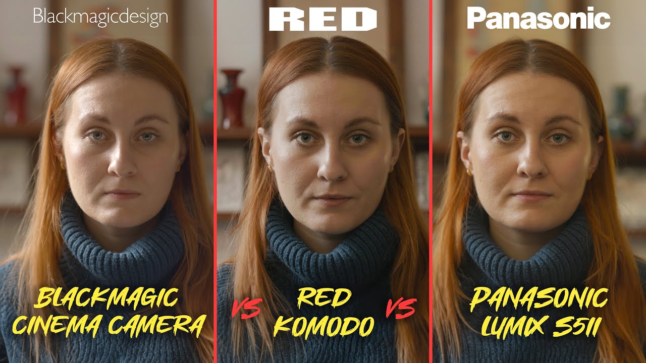 Ultimate Camera Battle: Blackmagic 6K vs Red Komodo vs Panasonic S5 ...