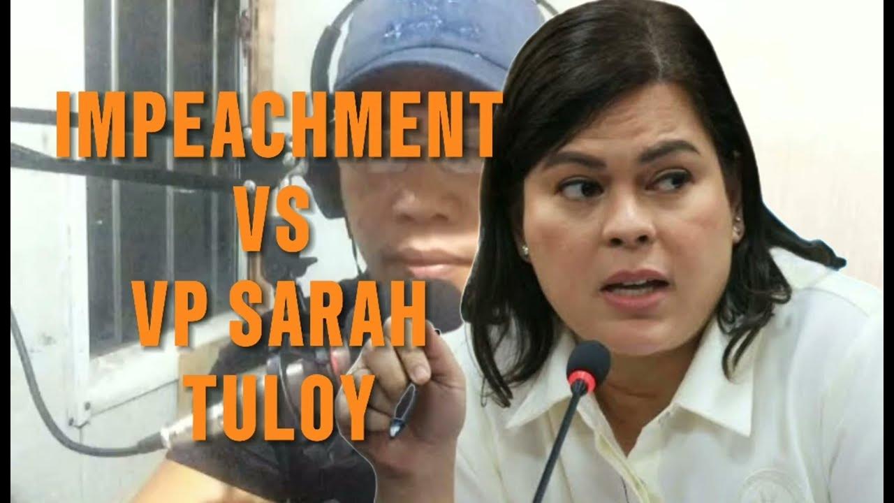 IMPEACHMENT VS VP SARAH TULOY!EMPEACHMENT COMPAINT UPDATE - YouTube