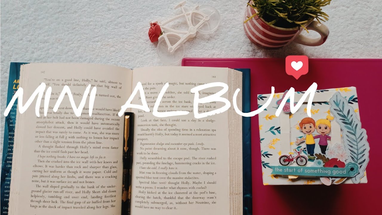 How to make mini album|mini album tutorial for beginners - YouTube