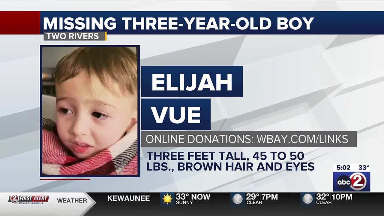 Elijah Vue search: Police provide new donation links, mother requests bond modification - YouTube