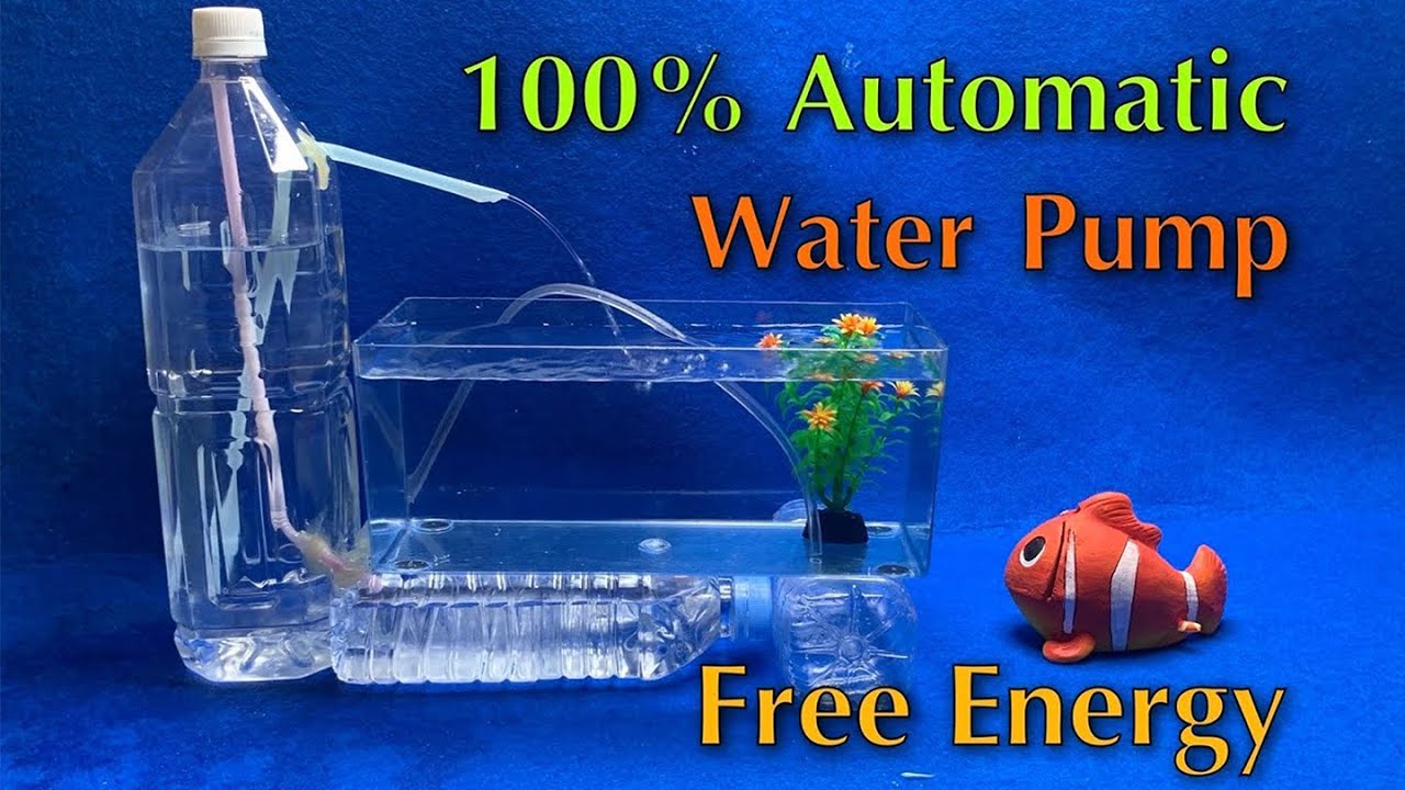 Automatic water wheel without electricity made from used water #diy ...