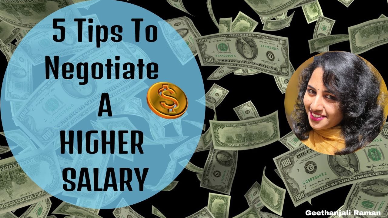 Salary Negotiation : 5 Tips on How to Negotiate a Higher Salary - YouTube