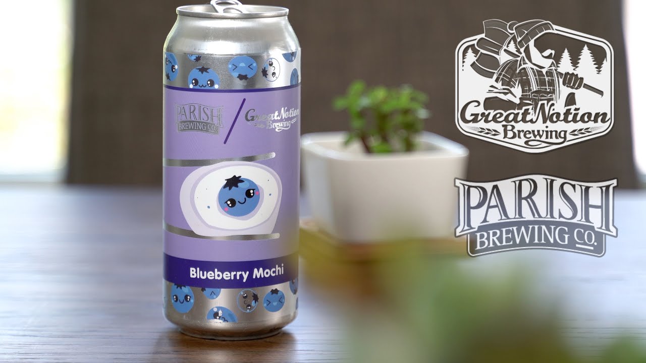 Great Notion/Parish Brewing Company "Blueberry Mochi" Berlinerweiss ...