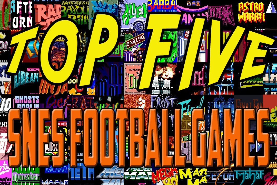 Top Five SNES Football Games of All Time! - YouTube