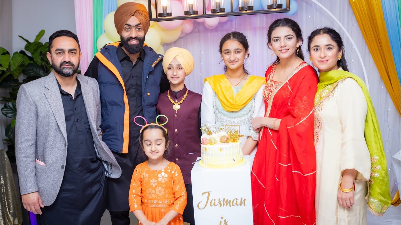 Sukhmani Sahib Path Birthday Celebration Jasman Sidhu Ashman Sidhu Youtube