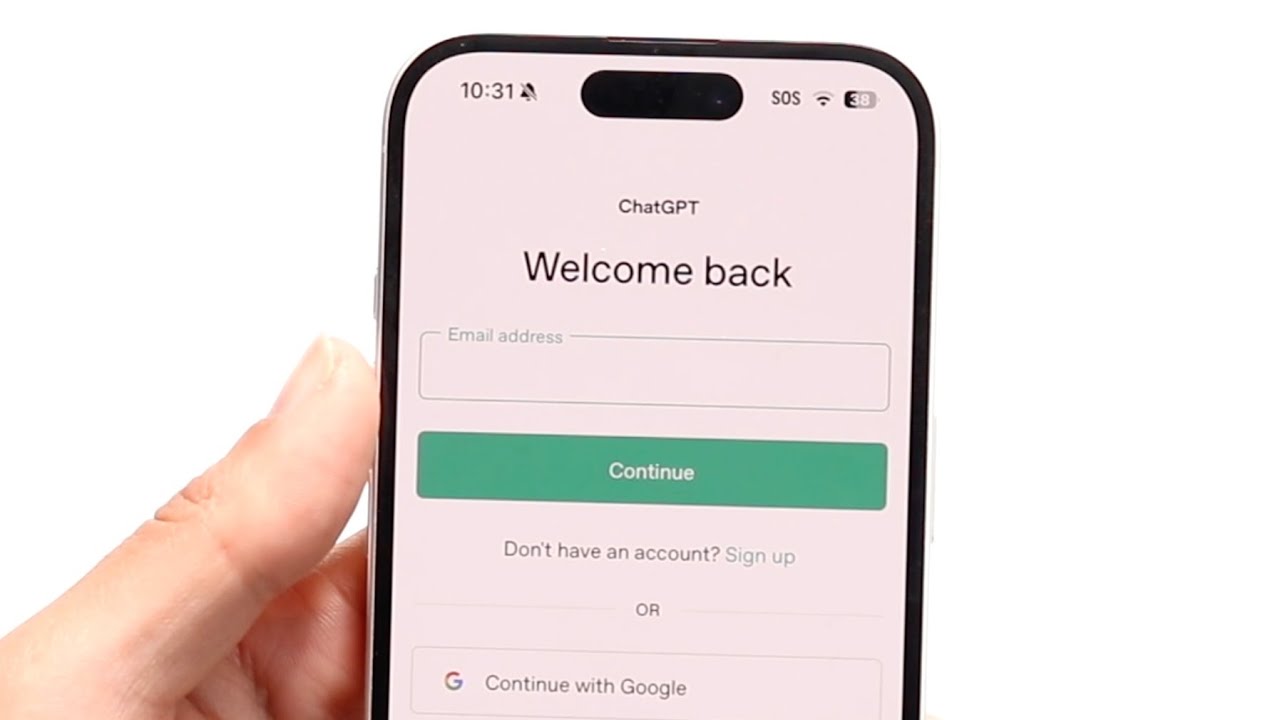 How To Login To ChatGPT With Google Account! - YouTube