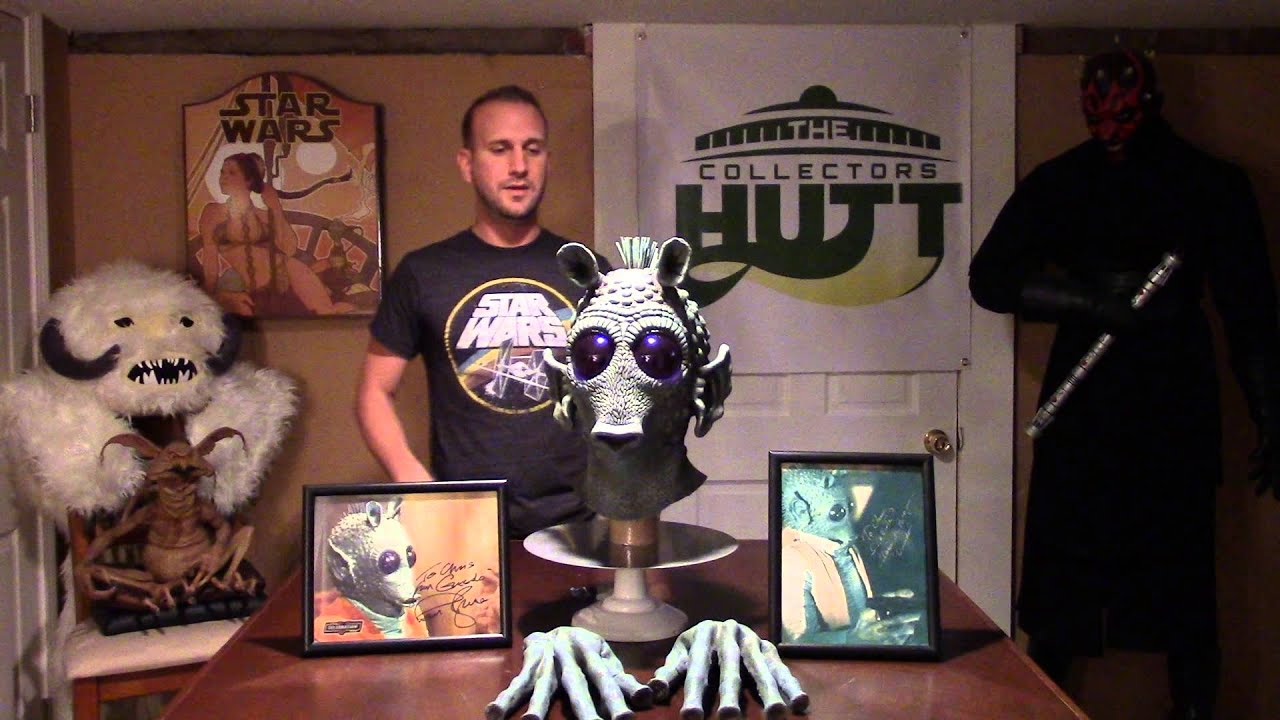 Star Wars Fan Made Greedo Mask With Matching Hands Truly The Best One ...