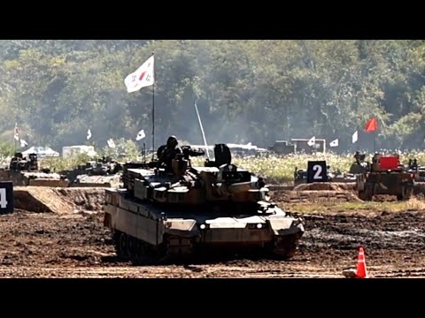 K2 Korean MBT, KADEX 2024 - YouTube