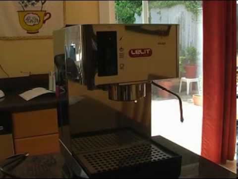 Recenzia espresso kavovaru Lelit PL041 - YouTube