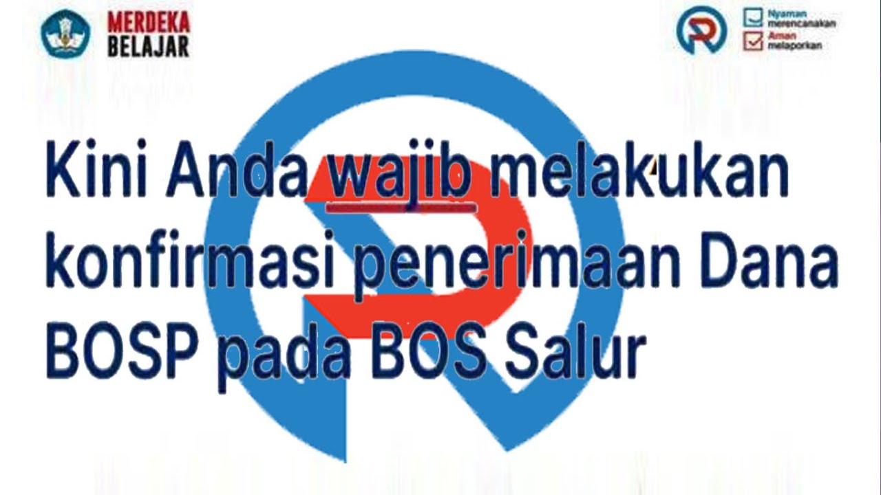 BOS ONLINE || KONFIRMASI PENYALURAN DANA BOSP UNTUK ARKAS 4 - YouTube