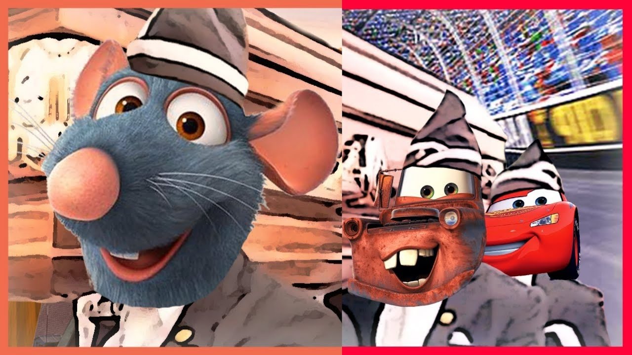 Ratatouille & Cars MASHUP Astronomia - YouTube