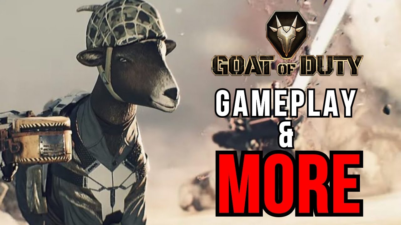 Goat of Duty Gameplay PC Footage - THIS GAME IS NUTS GOATS WITH GUNS ...