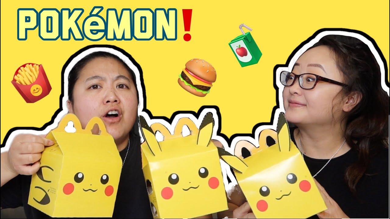 POKEMON - HAPPY MEAL! DID WE GET THE PIKACHU? | SAM AND MY - YouTube