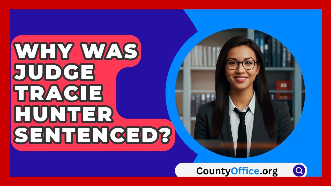 Why Was Judge Tracie Hunter Sentenced? - CountyOffice.org - YouTube