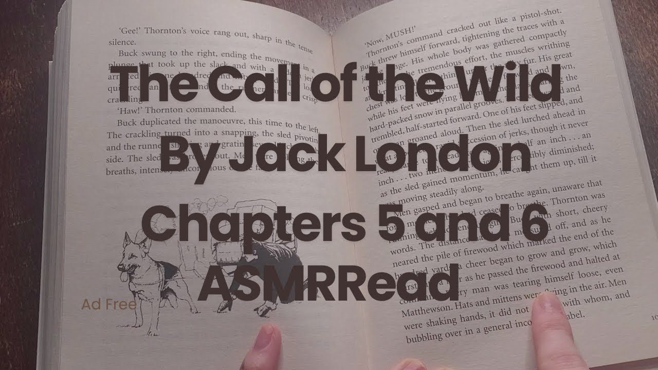 ASMRReads Call of the Wild by Jack London | Chapters 5 and 6 ...