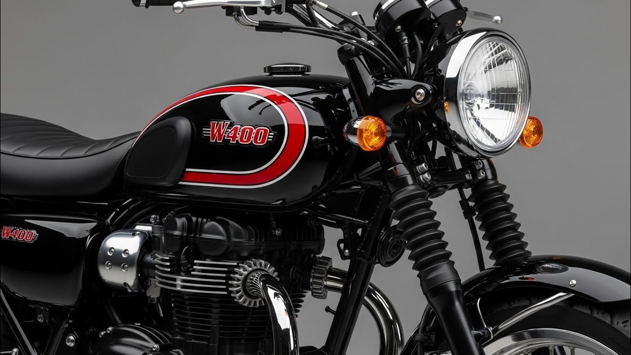 Kawasaki W400 2026 FIRST LOOK – Classic Style, Modern Power! - YouTube