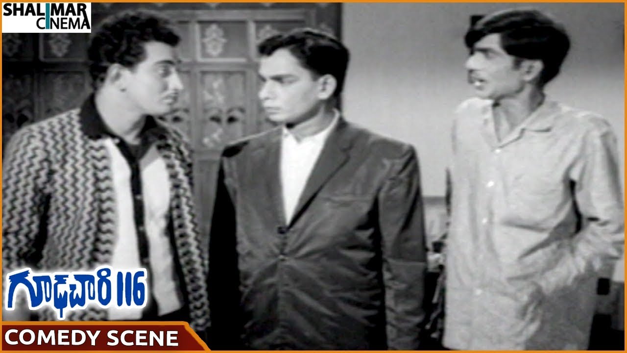 Gudachari 116 Movie || Krishna & Ramana Reddy Superb Comedy Scene ...