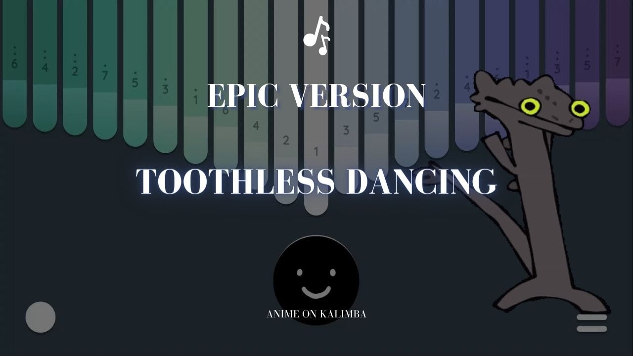 Toothless Dancing | Kalimba App Cover with Tabs - YouTube