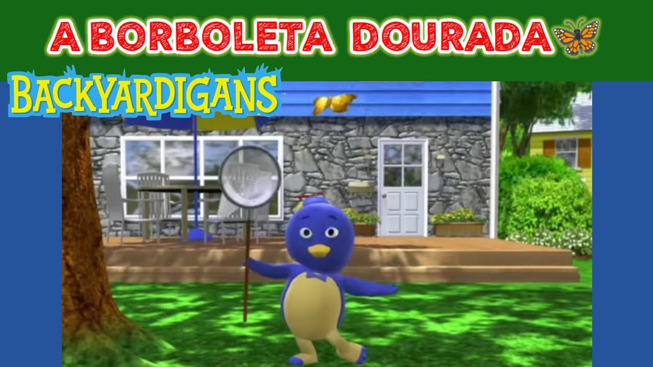Os Backyardigans - A Borboleta Dourada (Pablo) Clips Musicais - YouTube
