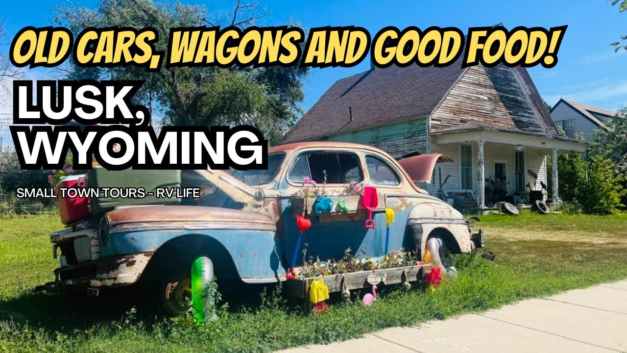 Small town Lusk, Wyoming. Such a pleasant small town stop. - YouTube