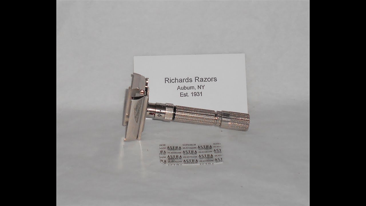 Gillette Fat Boy Razor 1960 Adjustable Refurbished Replated Mirror ...