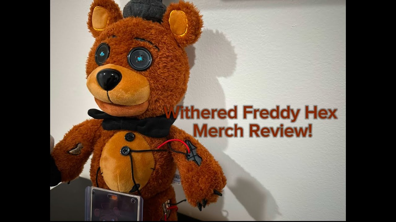 Withered Freddy Hex Merch Review! - YouTube