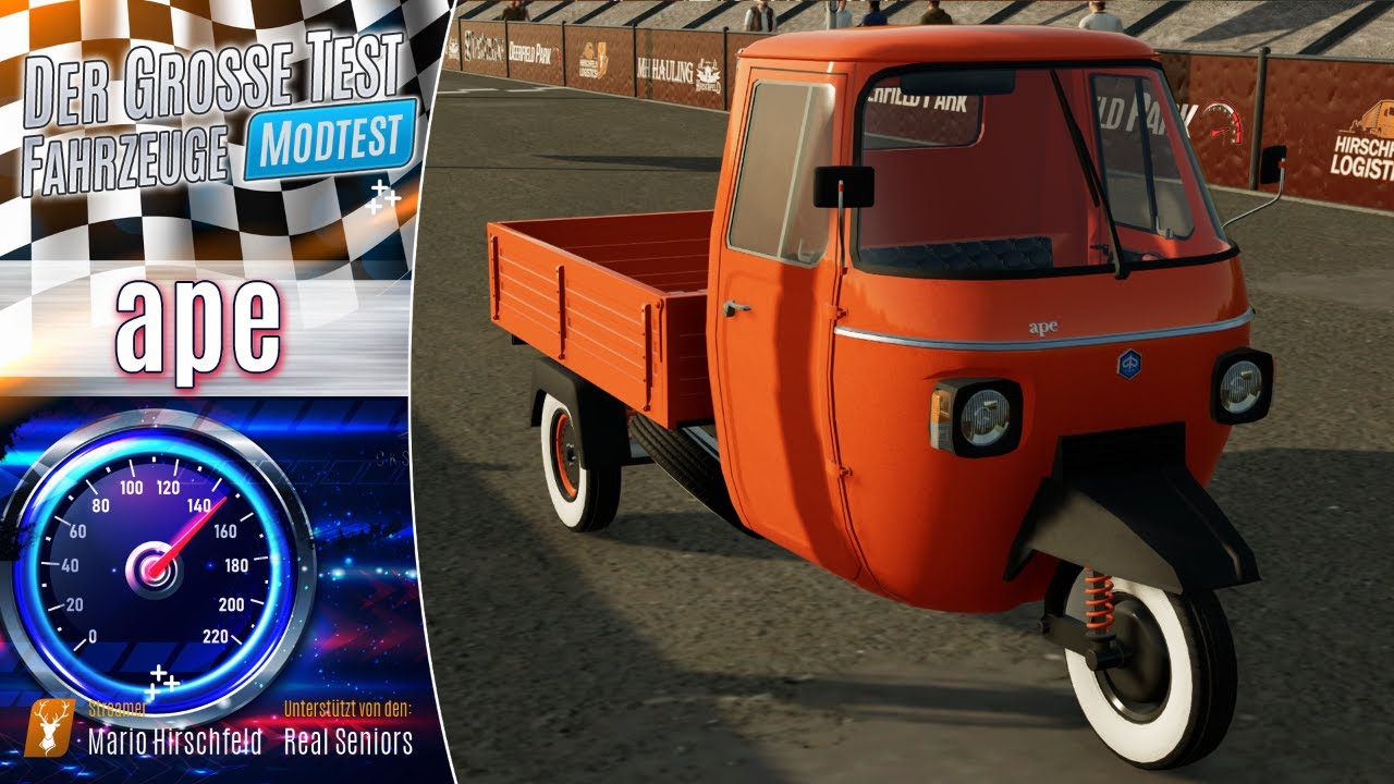 LS22 TEST/ Wündertüte aus Italien die Piaggio Ape P601 / LS22 Der ...