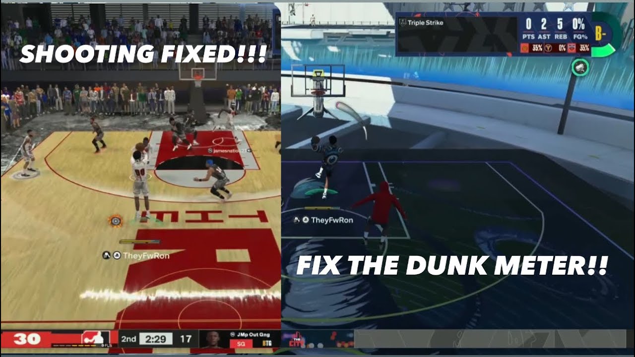 2K24 FIXED SHOOTING NOW FIX THE DUNKS - YouTube