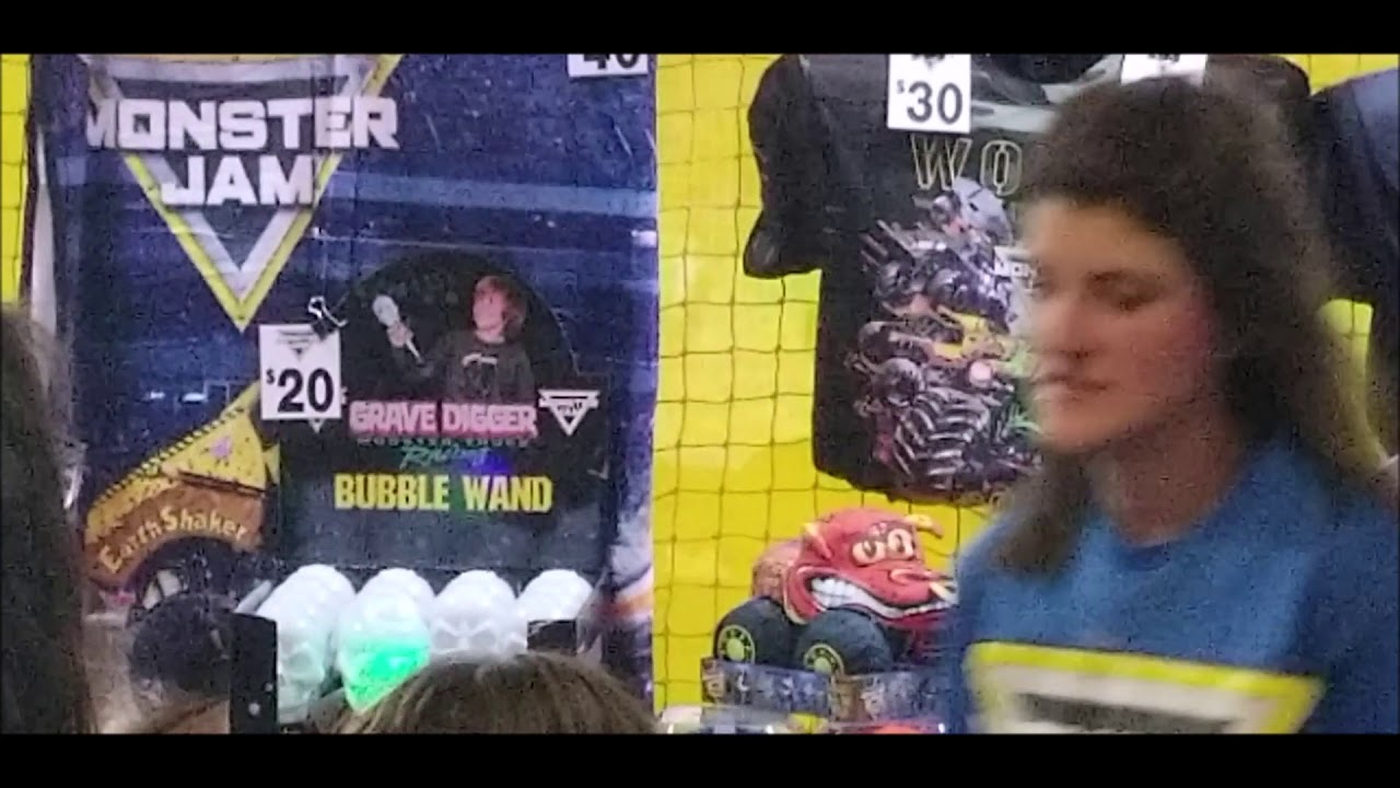 Monster Jam Merch Feb 1st 2020 - YouTube