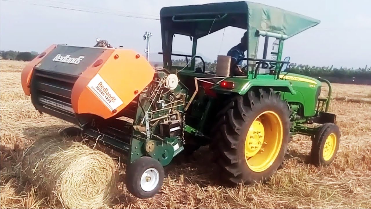 Redlands Jumbo 1209 Round Straw Baler working performance | NGM Online ...