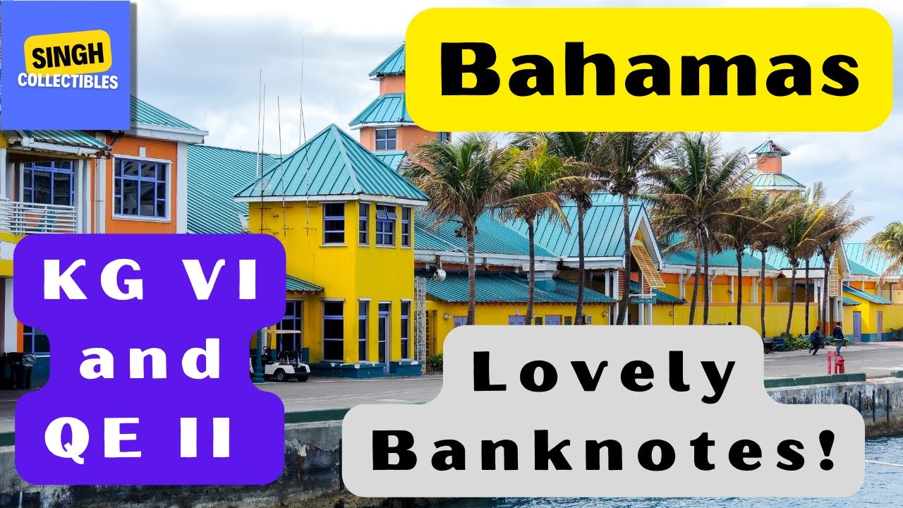 Discover Bahamas Banknote of KG VI and QE II | Bahamas Pound Banknotes ...