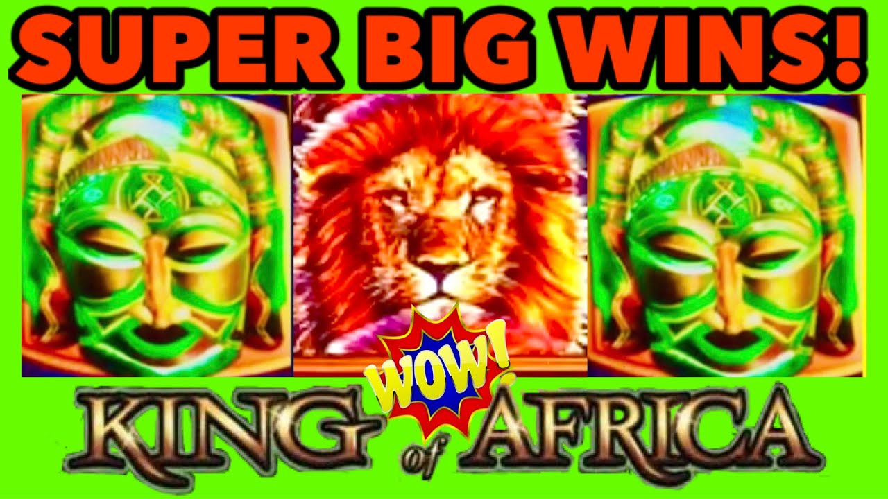 **SUPER BIG WINS!** LIONS FOR DAYS! King of Africa Slot Machine Bonus ...
