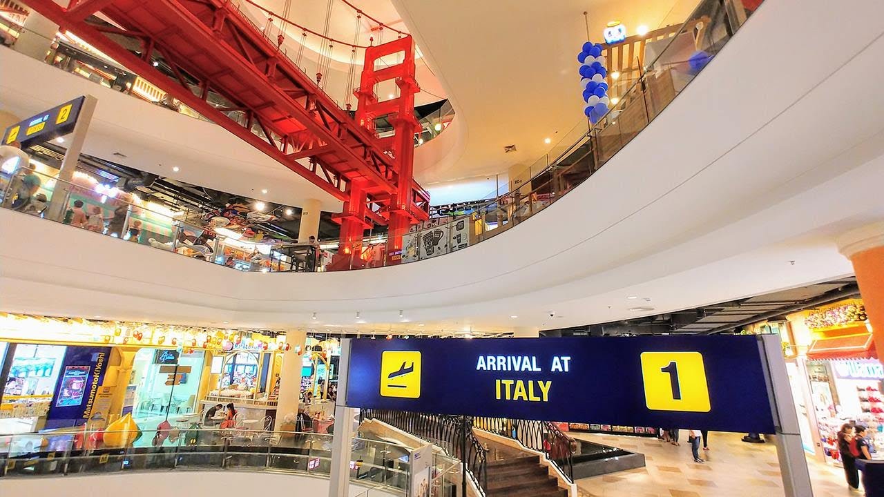 Terminal 21 Tour - Themed Mall In Bangkok, Thailand - YouTube