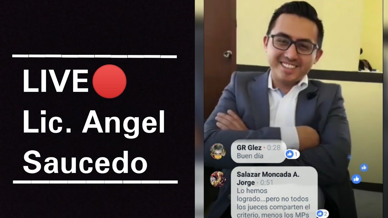 40. LIVE🔴 Reducción de la Pena en Sentencia // Lic. Ángel Saucedo - YouTube