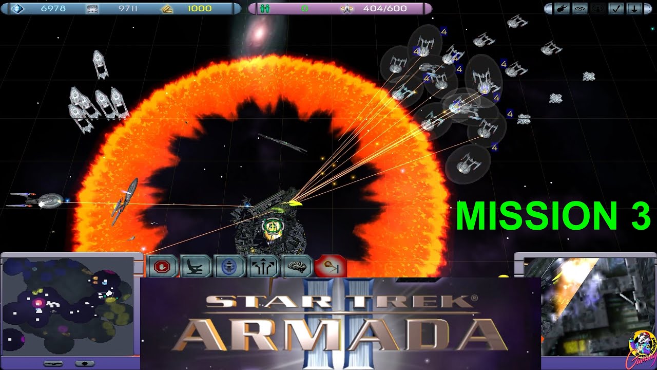 Star Trek Armada 2 "Recovery" Mission 3 Playthrough - Full Commentary ...