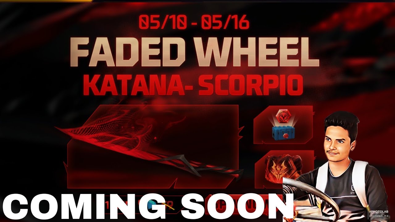 FREE FIRE SCORPION KATANA-SCORPIO SKIN & SURFBOARD SKIN||GARENA FREE ...