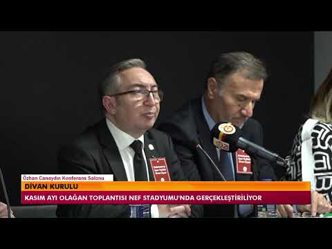 13 Ekim 2021 Galatasaray Divan Toplantısı - Divan Başkanı Aykutalp Derkan Konuşması - 3