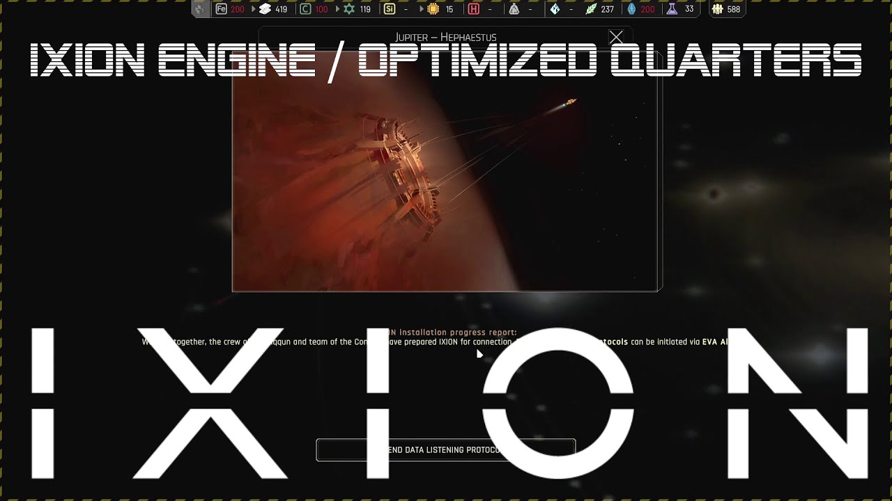IXION EP8 IXION Engine And Optimized Quarters - YouTube