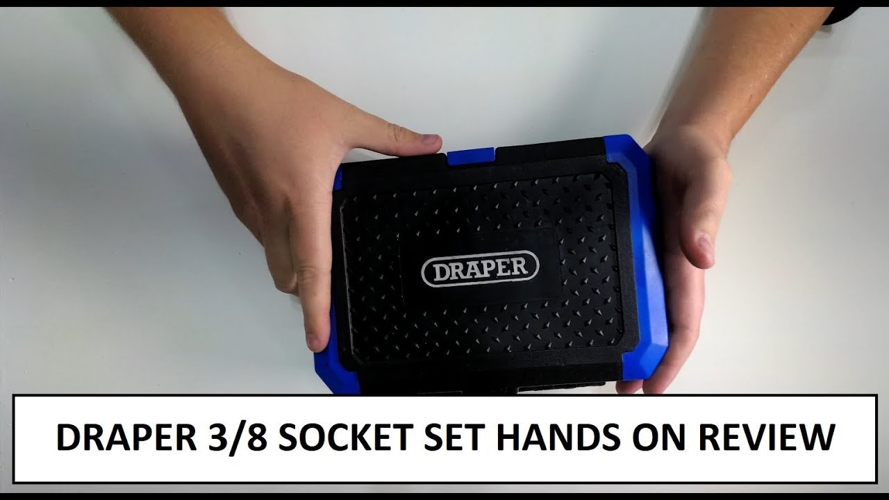 Draper 3/8 socket set hands on review - YouTube
