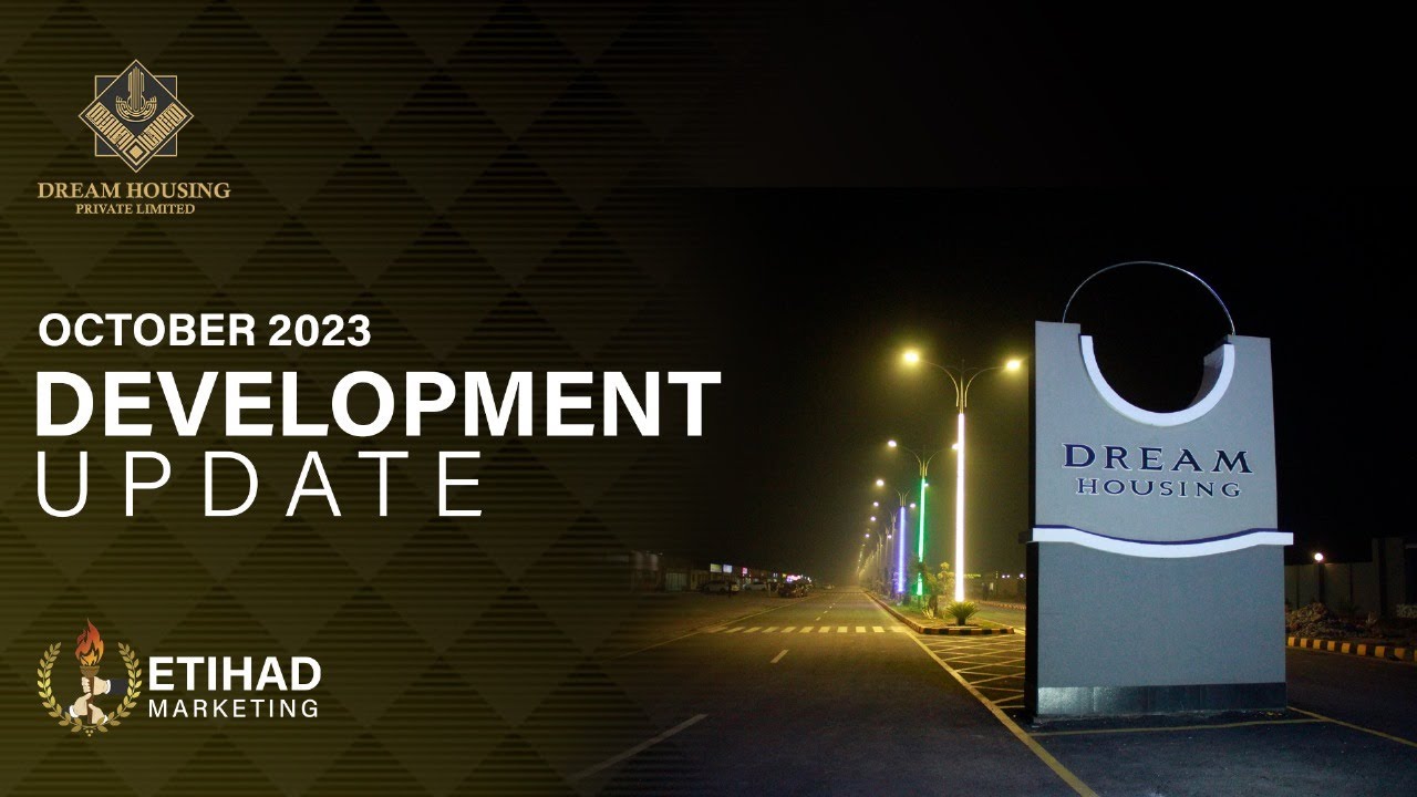 Dream Housing Development Update - October 2023 - YouTube