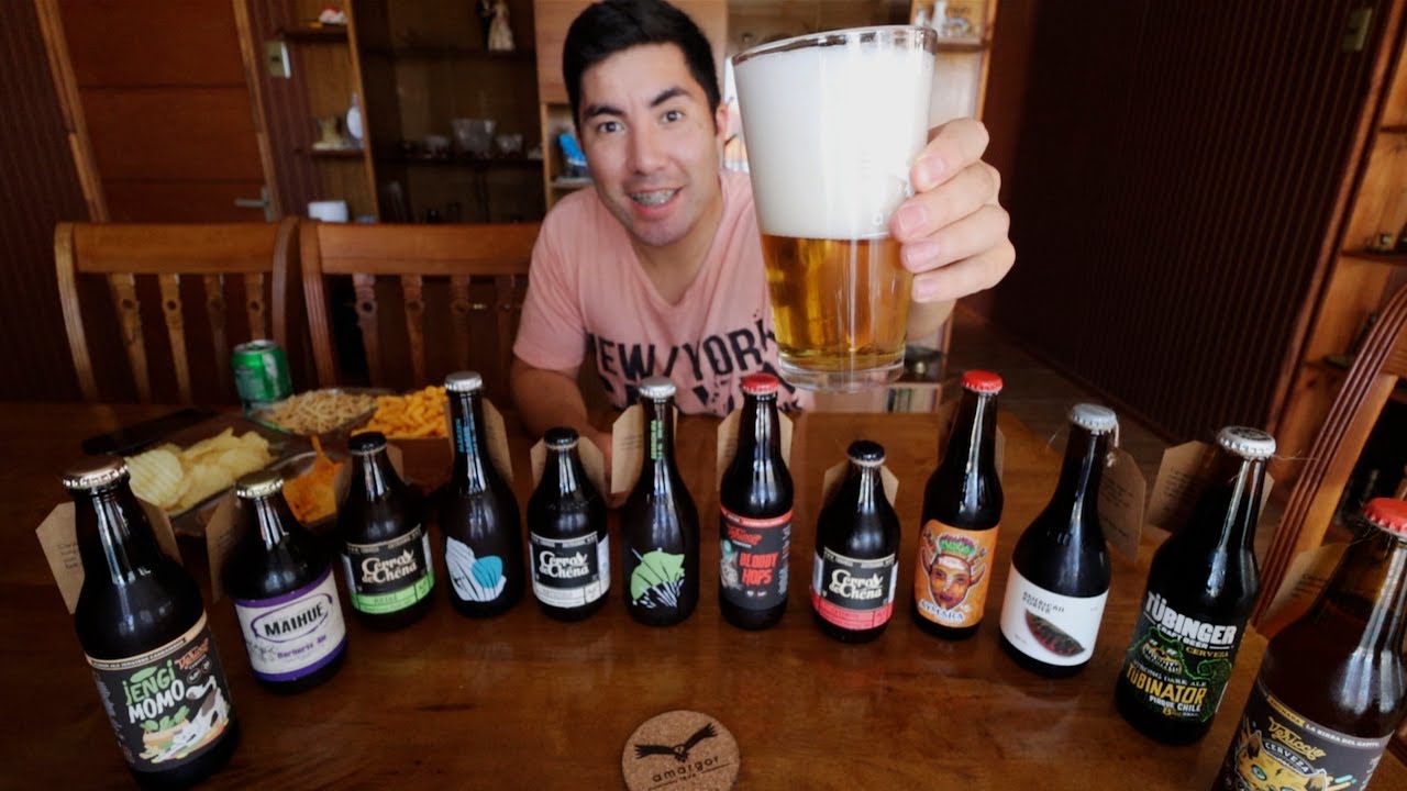 Probando CERVEZAS Artesanales CHILENAS - YouTube