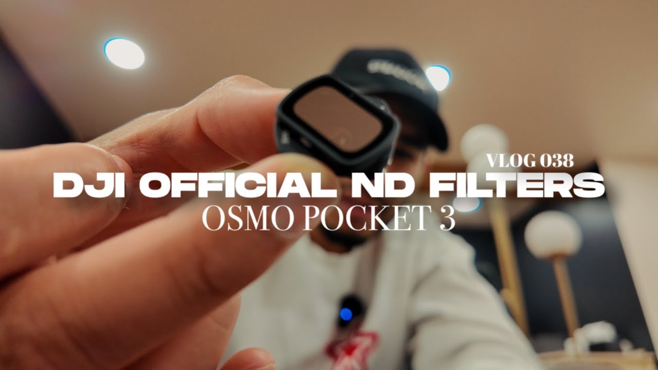 Trying out the Official DJI ND Filters for Osmo Pocket 3 - YouTube