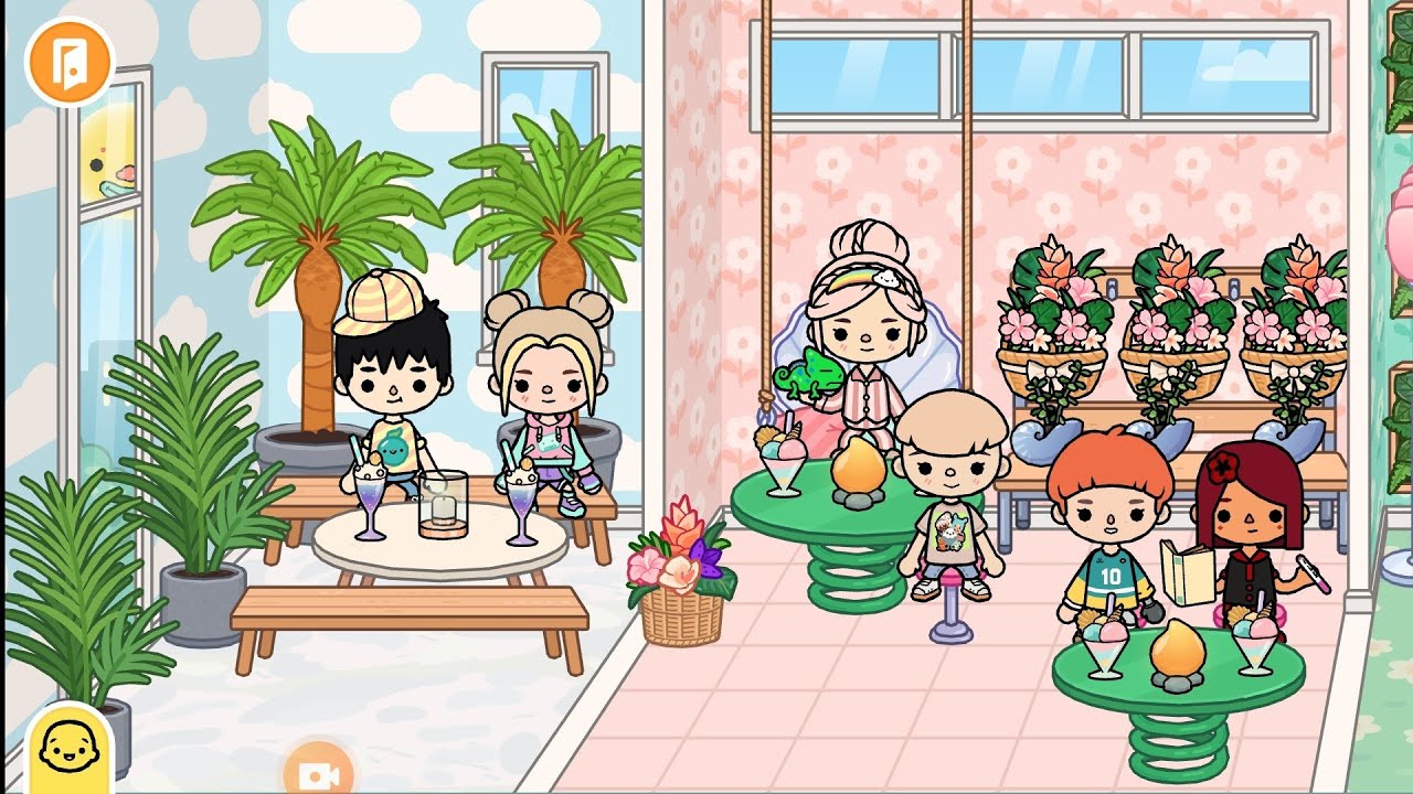 Toca Free House THE 🌱🥀OUTDOOR GARDENS🌱🥀+others |Toca Life World|Toca ...