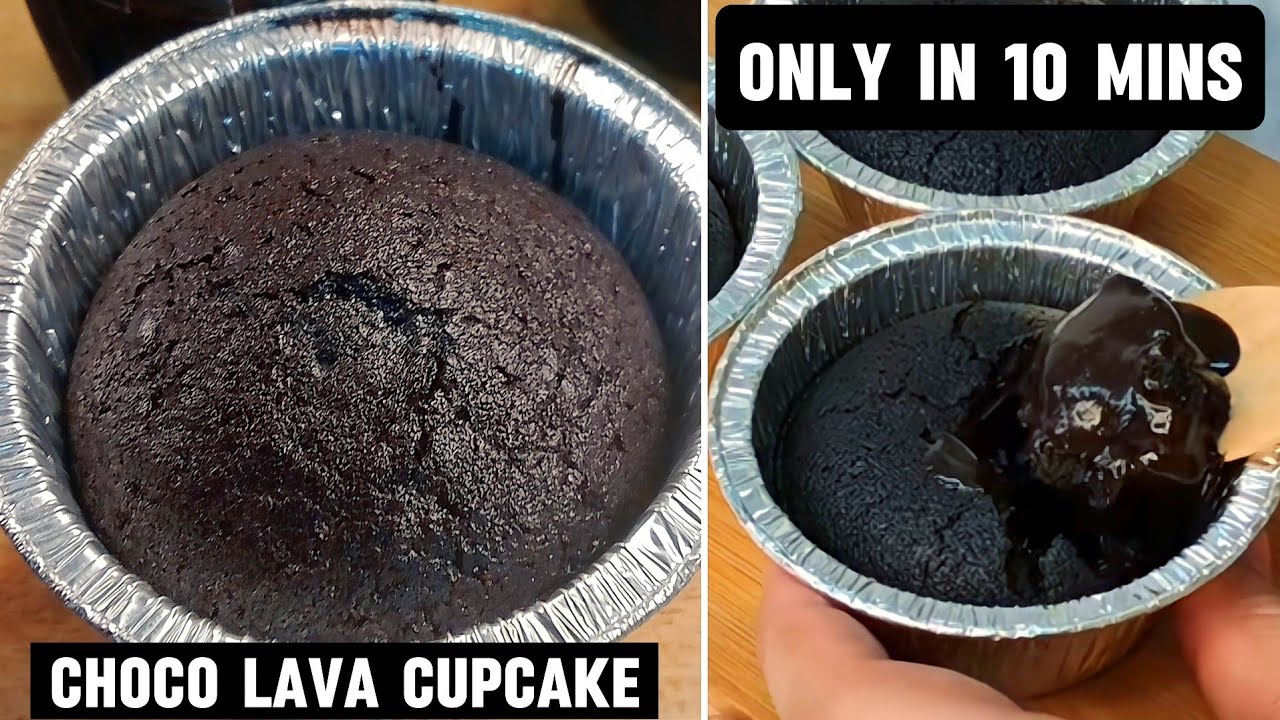 Choco lava cup cake recipe - Easy cup cake recipe at home - Cup Cake ...