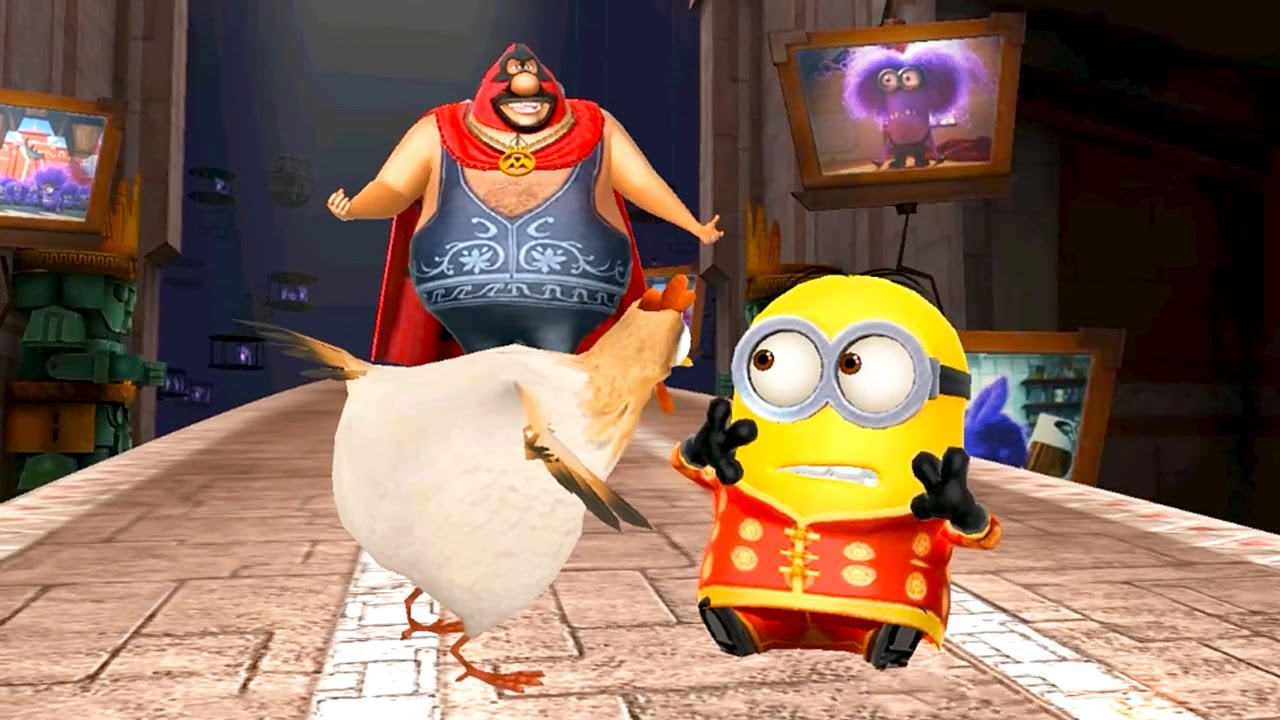 Chinese Fu Minion vs El Macho and His Pollo Locos ! Despicable me ...