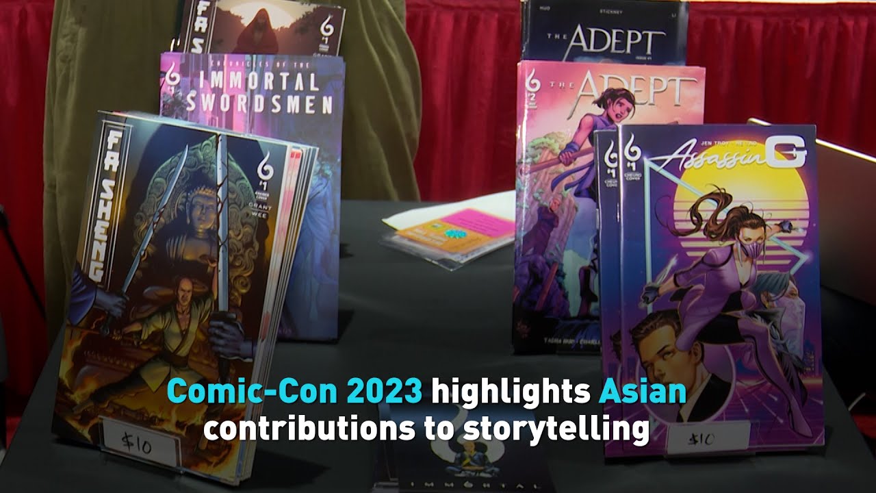 Comic-Con 2023 highlights Asian contributions to storytelling - YouTube