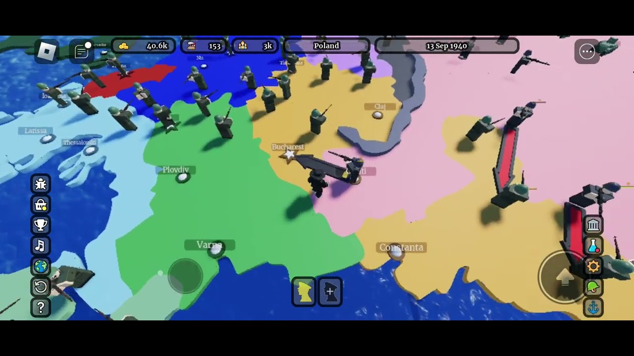 Poland play through Conquer Europe WWII - YouTube
