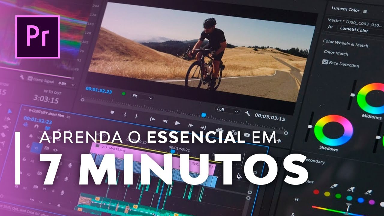 Aprenda o Básico do PREMIERE em APENAS 1 VÍDEO | Tutorial de Adobe ...